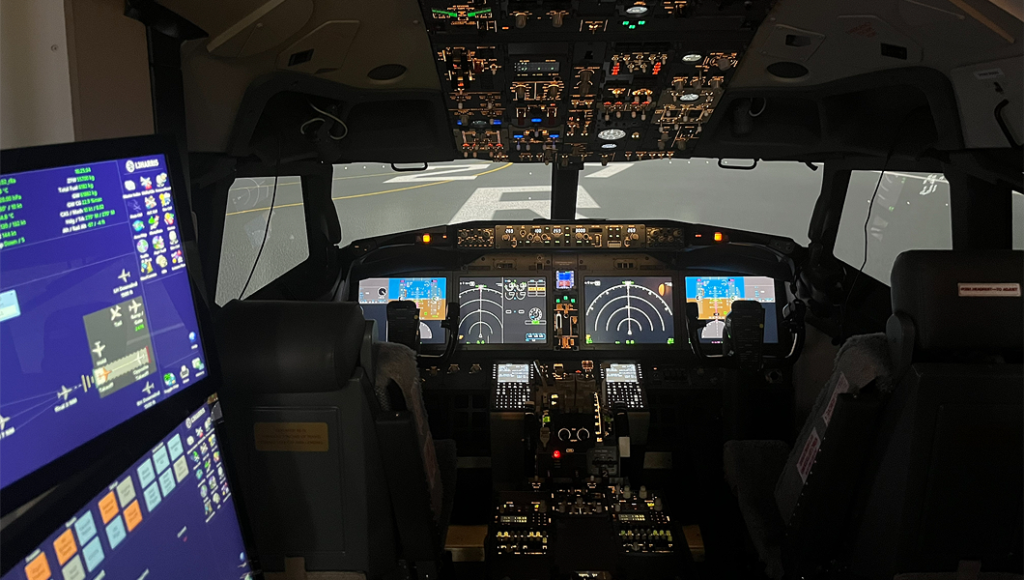 The Second B737 MAX Simulator at BAA Training Spain